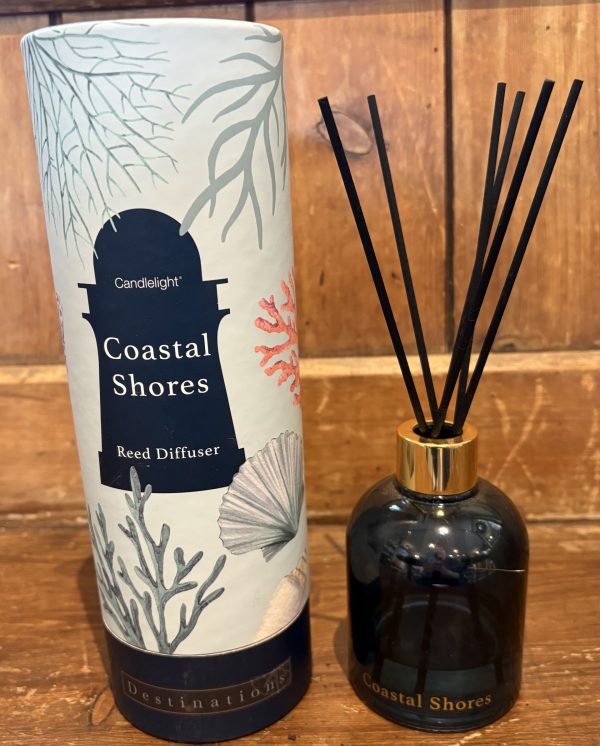 Reed Diffuser - Coastal Shores 200ml - Cafe Des Fleurs